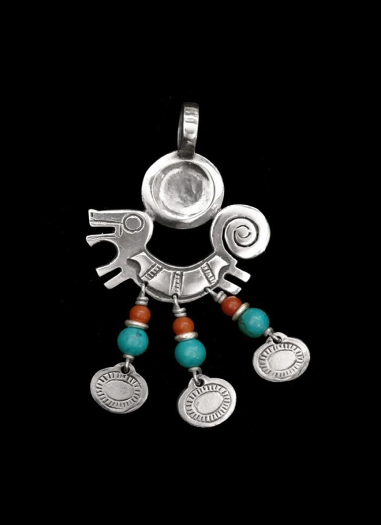 58 Colgante perro - Plata Nativa